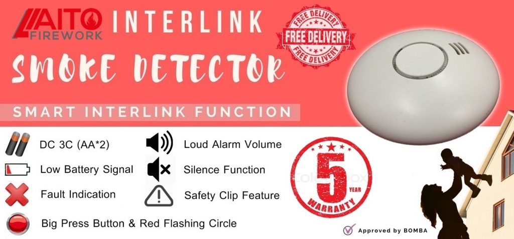 Pengesan Asap Terkini 2021 Malaysia - AITO Firework