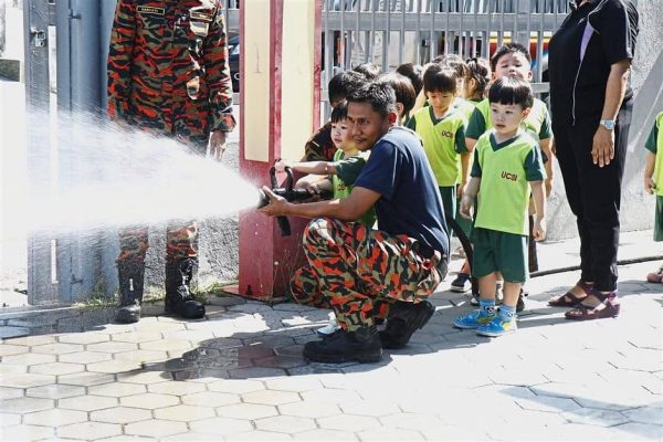 Fire Drill at School - Fire Protection Malaysia - AITO
