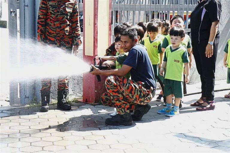 Fire Drill at School - Fire Protection Malaysia - AITO